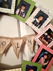 Graduation Photo Wreath - Our Crafty Mom