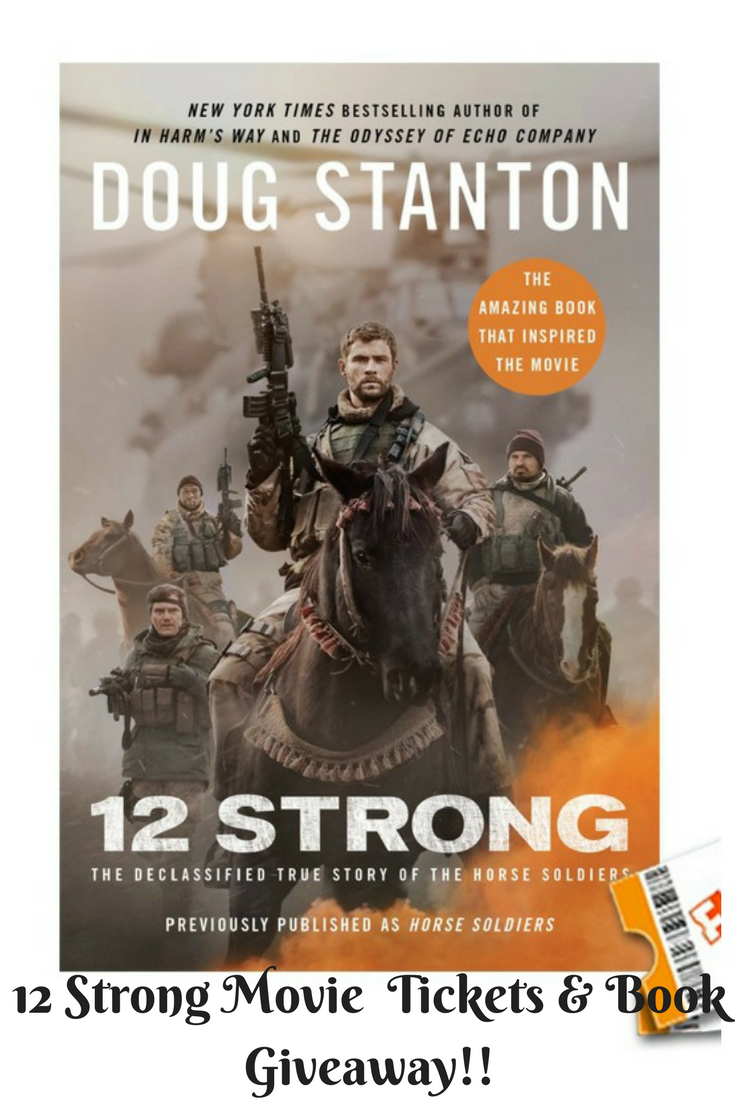12 Strong Movie Tickets and Book Giveaway - Our Crafty Mom