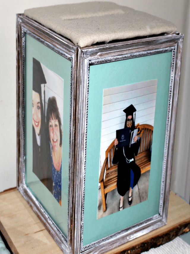 Easy Card Box for Graduation - Our Crafty Mom