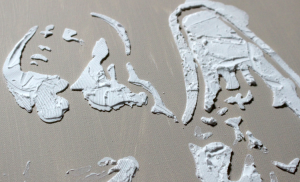 DIY Tutorial - How To Easily Create A Raised Stencil Effect