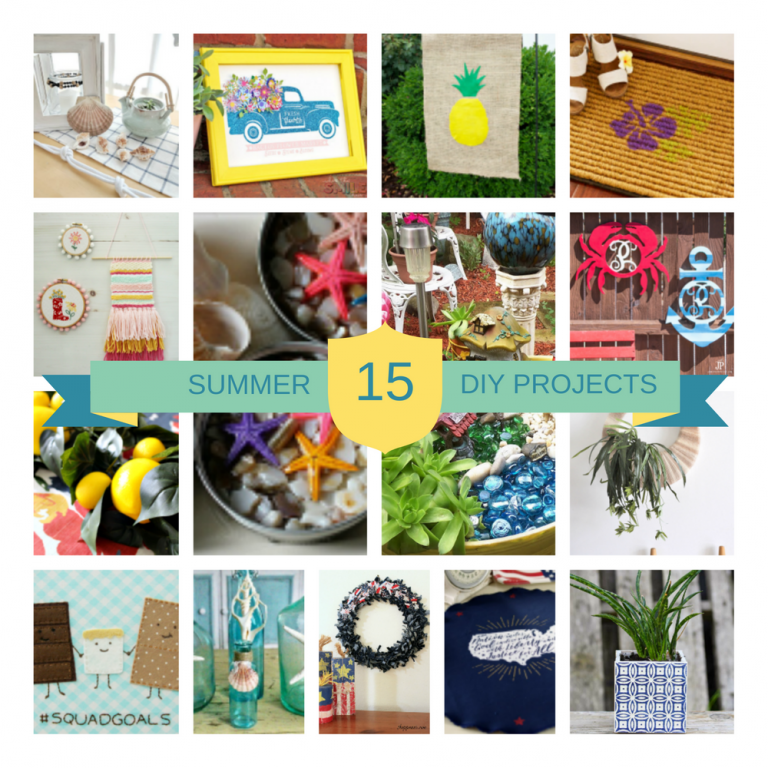 15 Creative Summer DIY Projects For Your Home Our Crafty Mom