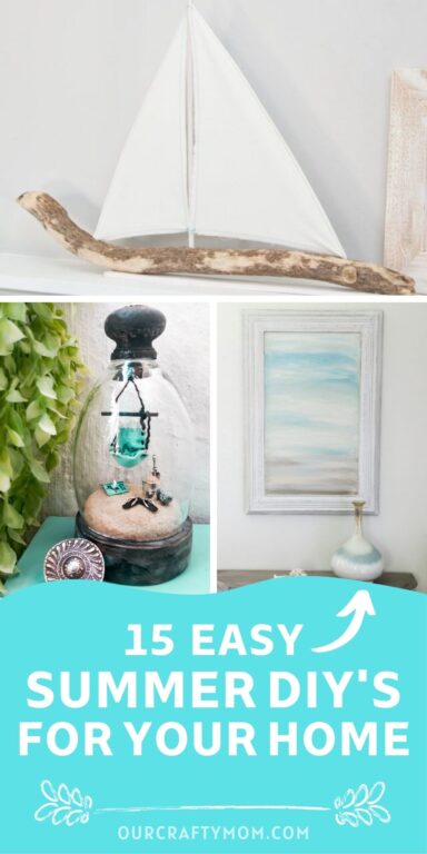 15 Creative Summer DIY Projects For Your Home Our Crafty Mom
