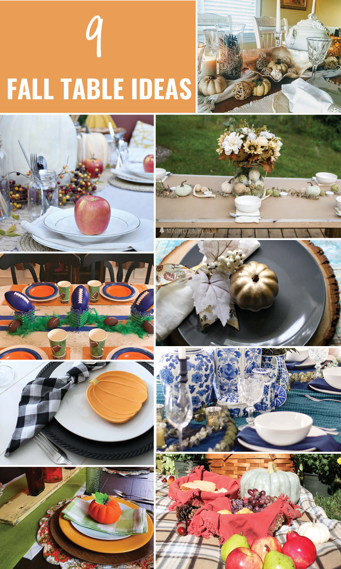 Create A Neutral Fall Tablescape With Metallics Our Crafty Mom