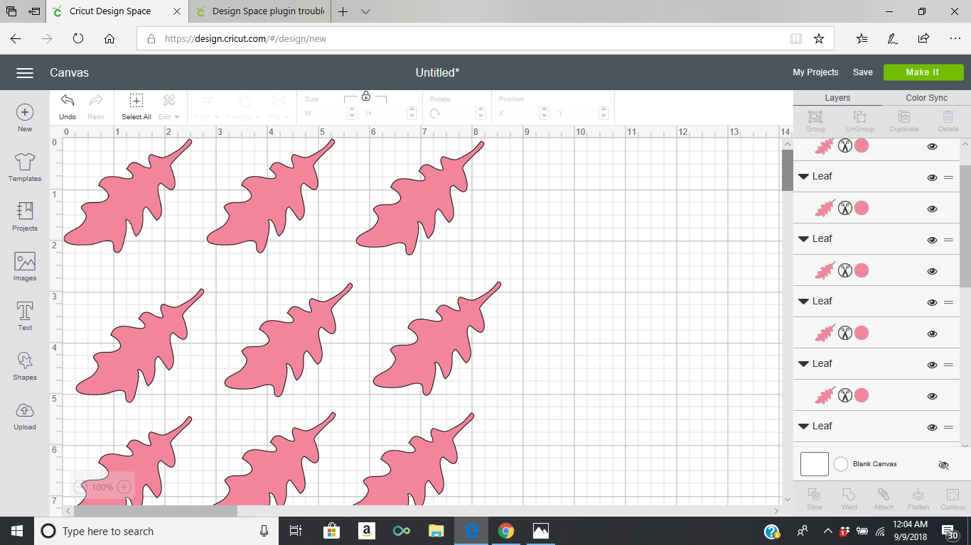 How To Make A Paper Leaf Fall Wreath With Cricut