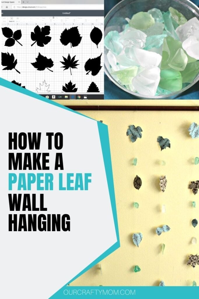 Make A Pretty Fall Paper Leaf Wall Hanging
