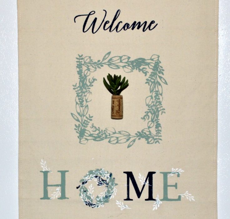 Create A Beautiful DIY Canvas Hanging Banner Our Crafty Mom