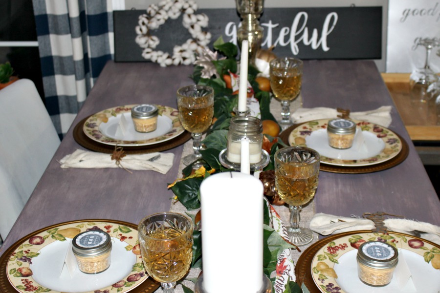 Thanksgiving Tablescape Pumpkin Cream Pie Recipe