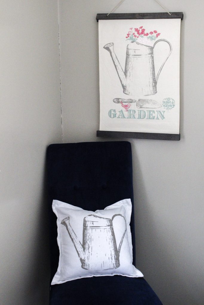 How To Make A Watering Can Spring Banner