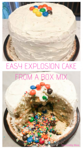 How To Make An Explosion Cake That'll Blow Your Kids' Minds!