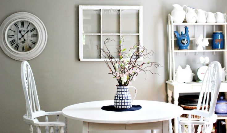 Painted Table Tutorial: Makeover A Worn Out Table The Easy Way!