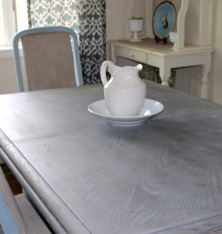 Painted Table Tutorial: Makeover A Worn Out Table The Easy Way!