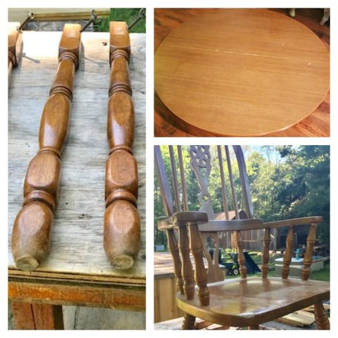 Painted Table Tutorial: Makeover A Worn Out Table The Easy Way!