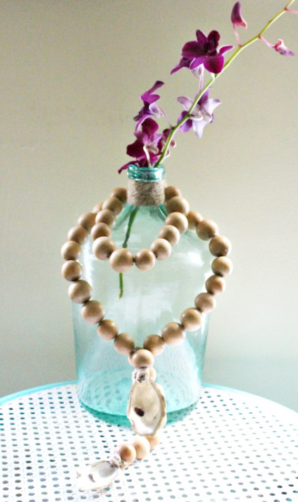How To Make Beautiful Oyster Shell Wood Blessing Beads