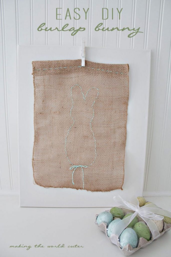 21+ Adorable DIY Easter Bunny Projects To Make