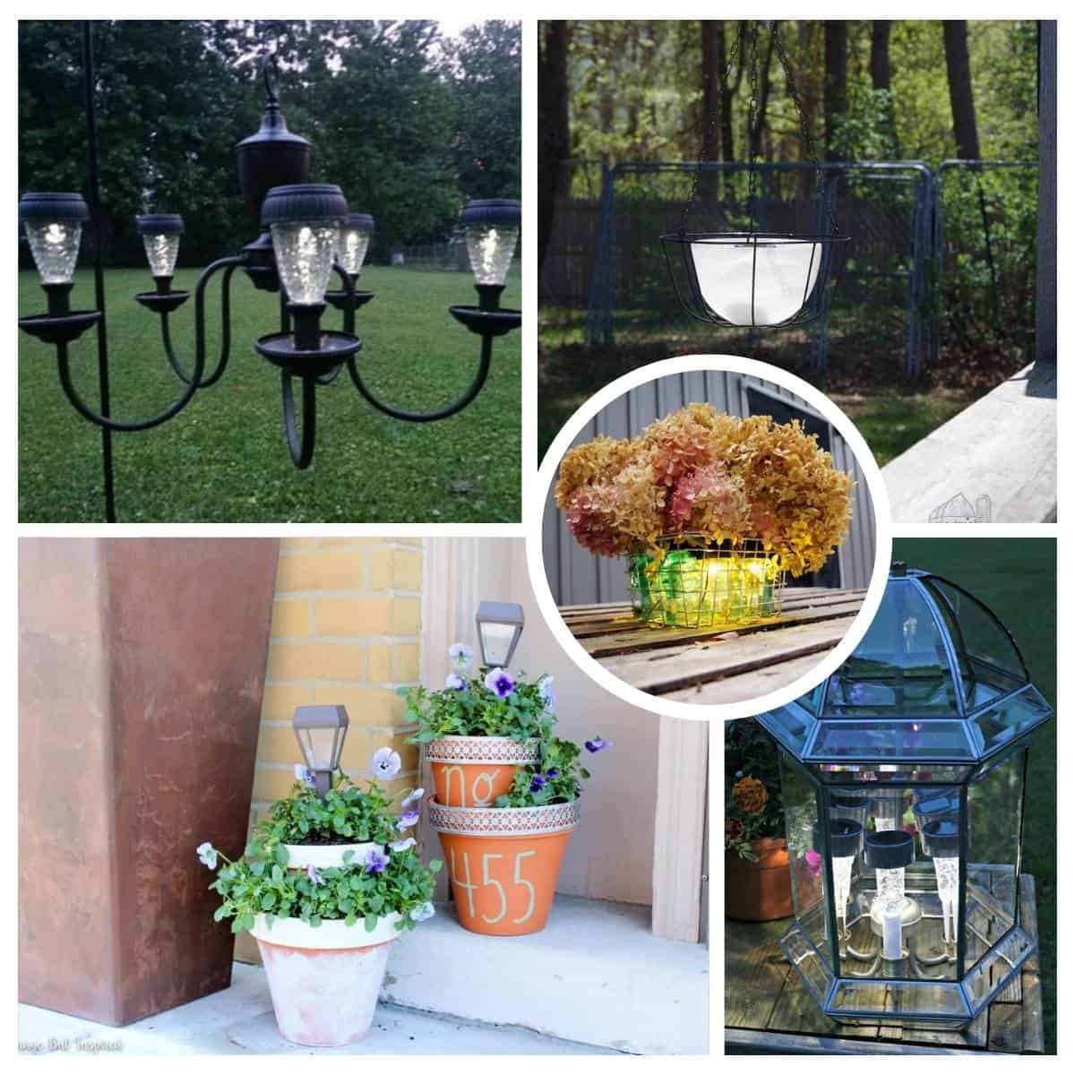 Using Solar Lights Crafts