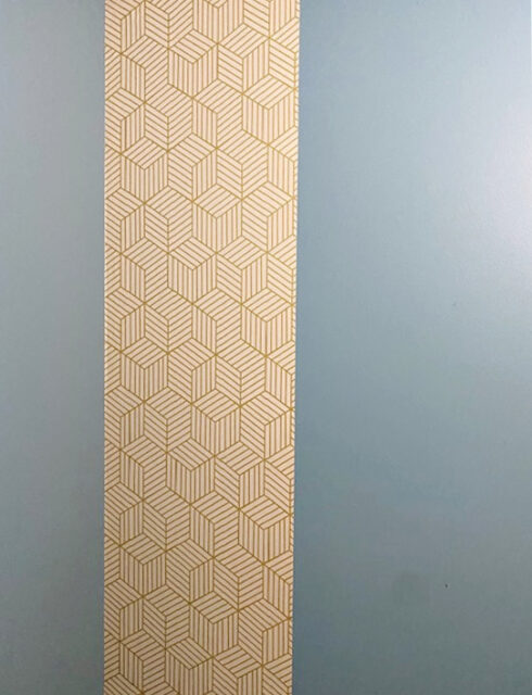 Create An Amazing DIY Accent Wall With Removable Wallpaper
