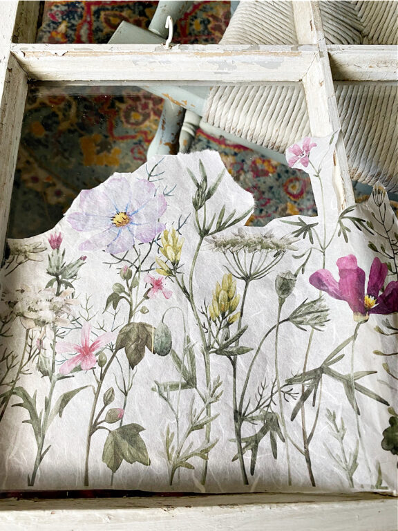 How To Make Stunning Cottage Core Old Window Wall Decor