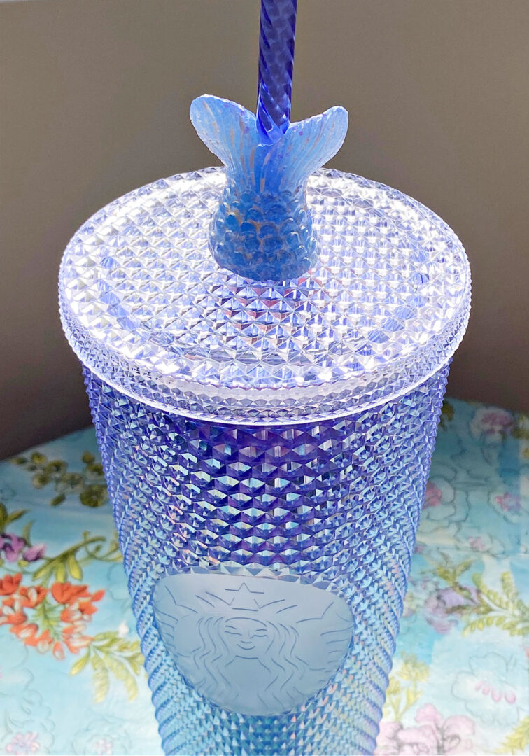 Super Cute Mermaid Resin Straw Topper For Starbucks Tumbler