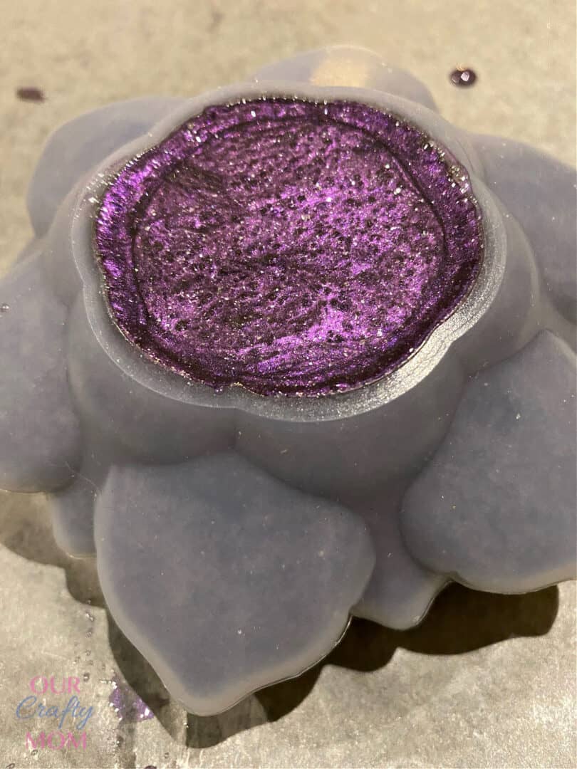 How To Make A Lotus Flower Resin Candle Holder