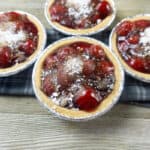 Quick, Easy and Delicious Mini Cherry Crumble Pies - Our Crafty Mom