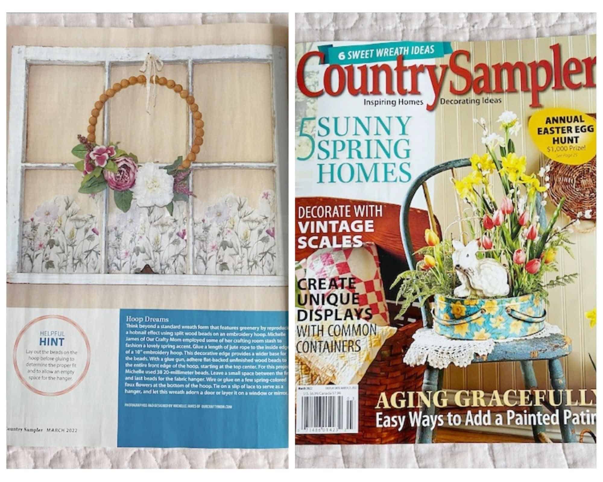 Valentine Ideas, Country Sampler Feature and Welcome Home Saturday ...