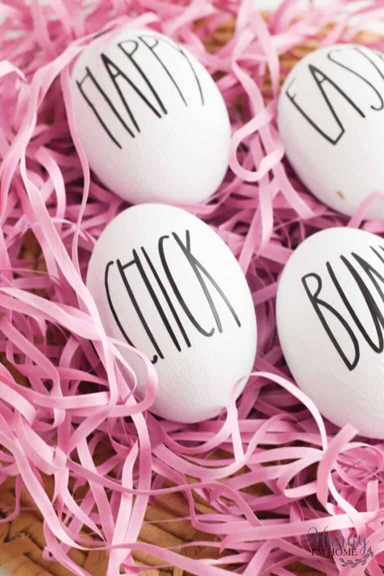 21 of the BEST Cricut Easter Crafts and Decorating Ideas