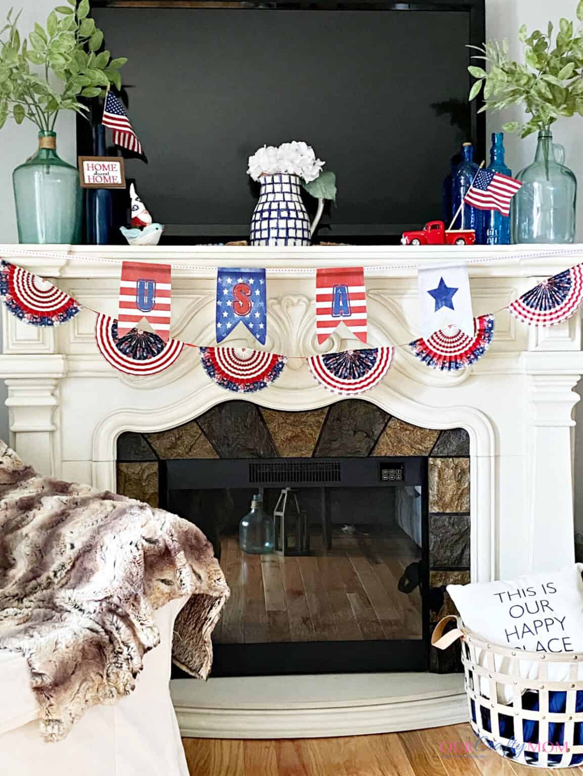 35+ Red, White, and Blue Patriotic Crafts and DIY Projects