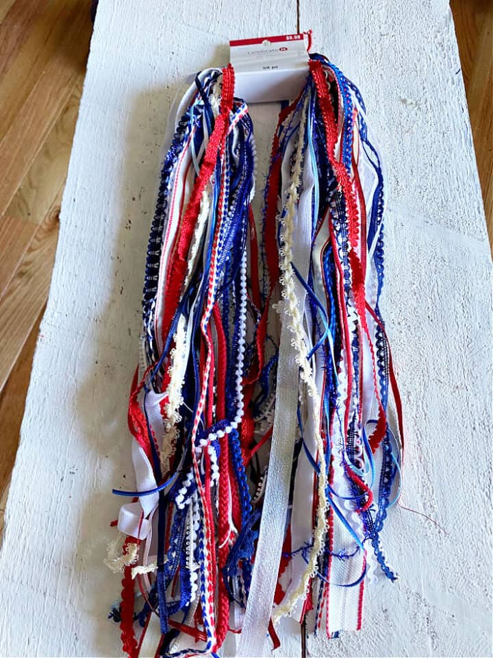 How to Make a Flag with Ribbon Under $10!