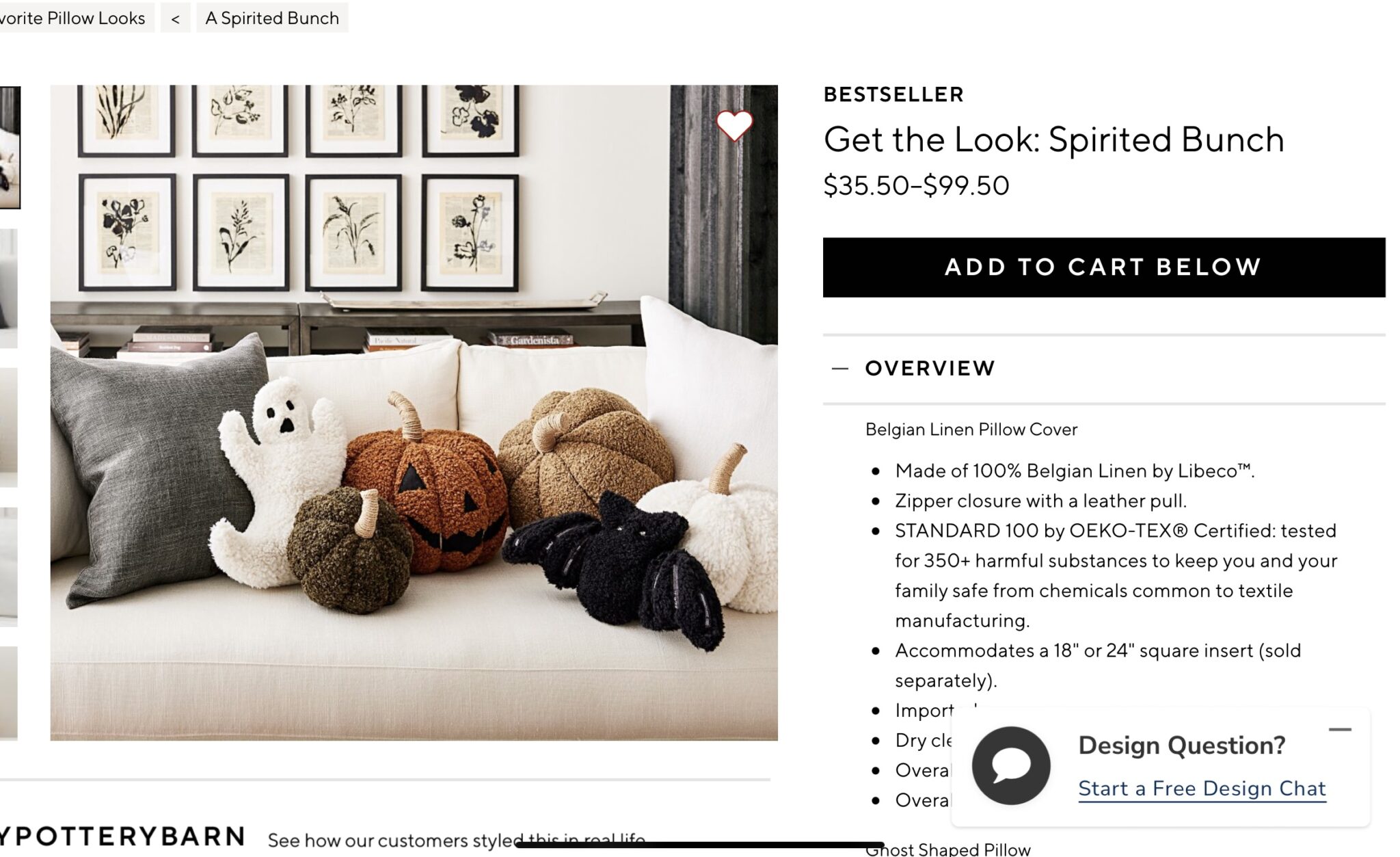 How To Make A Halloween Bat Pillow (Pottery Barn Dupe)