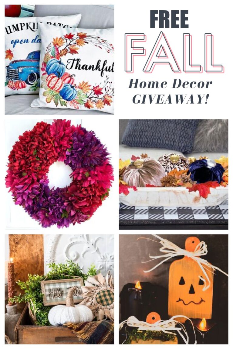 Easy Dough Bowl Decor Styling Tips and Fall Giveaway!