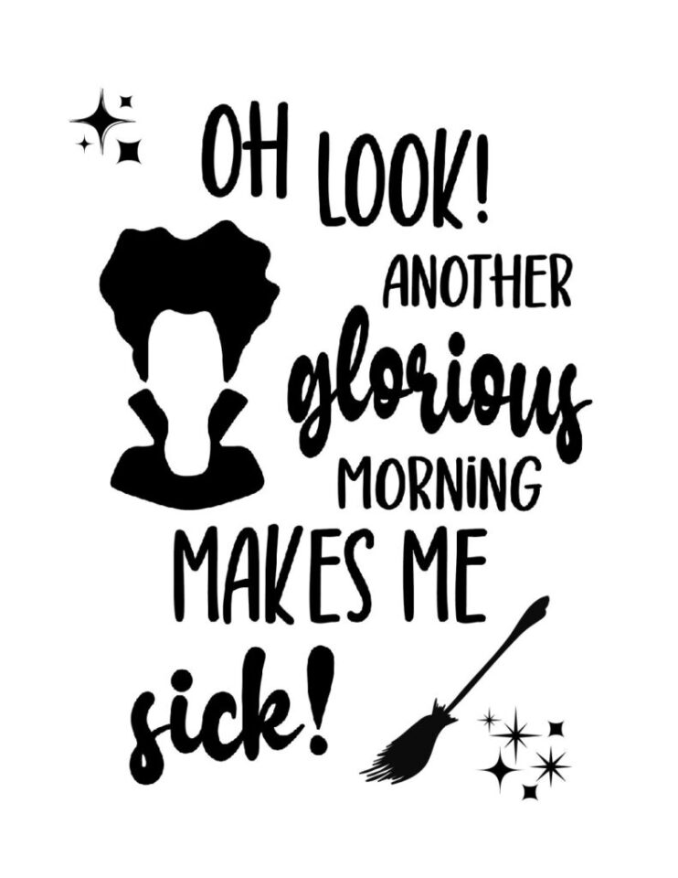 Hocus Pocus Art (5 Free Printables)
