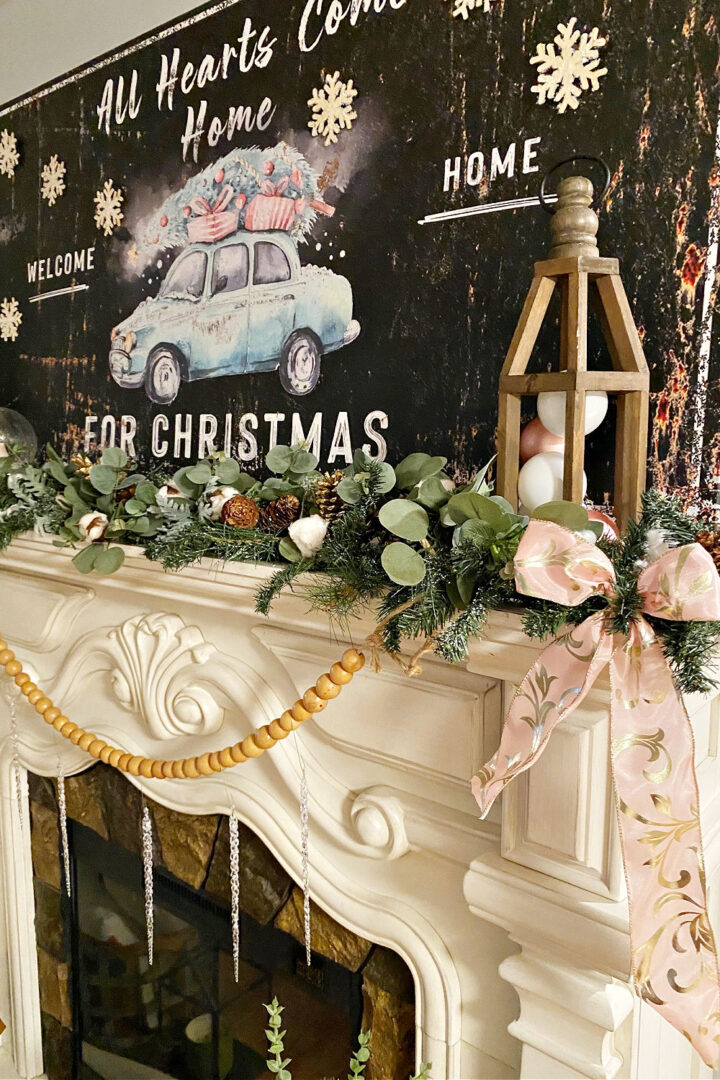 Cozy Christmas Mantel Decor (Celebrate Christmas Home Tour) - Our ...