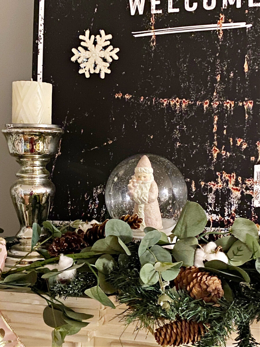 Cozy Christmas Mantel Decor (Celebrate Christmas Home Tour) - Our ...