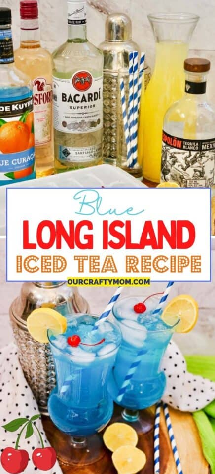 Delightful Recipe For The Ultimate Blue Long Island Iced Tea