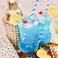 Delightful Recipe For The Ultimate Blue Long Island Iced Tea