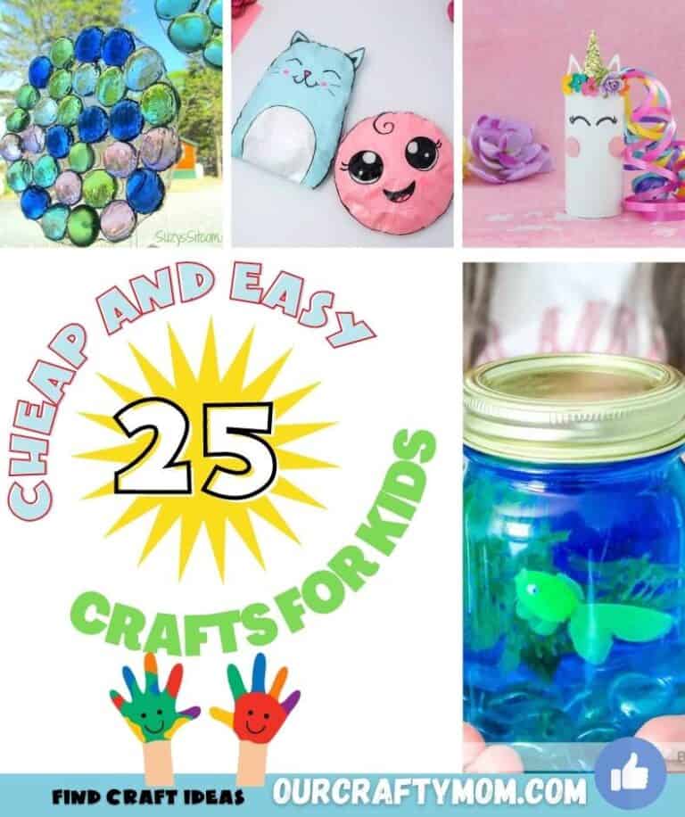 23 Cheap And Easy Crafts For Kids That They Will Love!