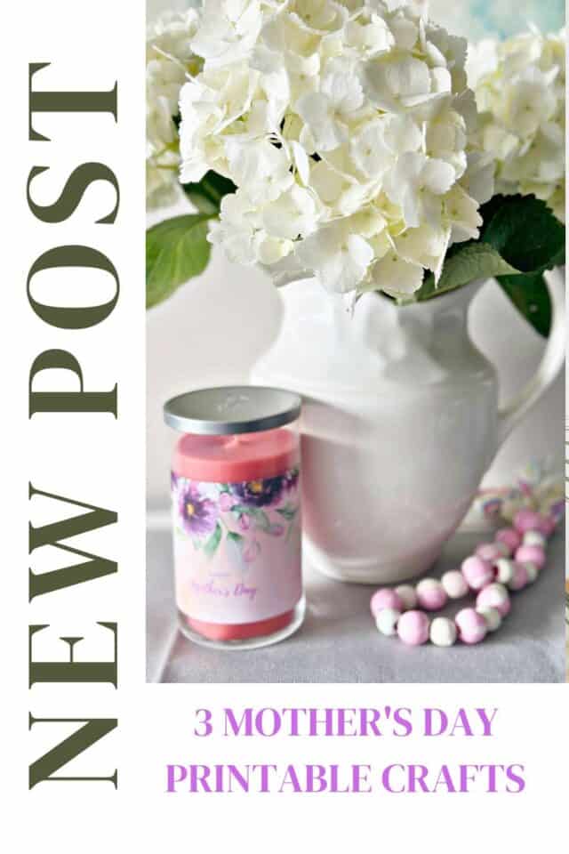 Beautiful Mothers Day Craft Printable Gift Ideas