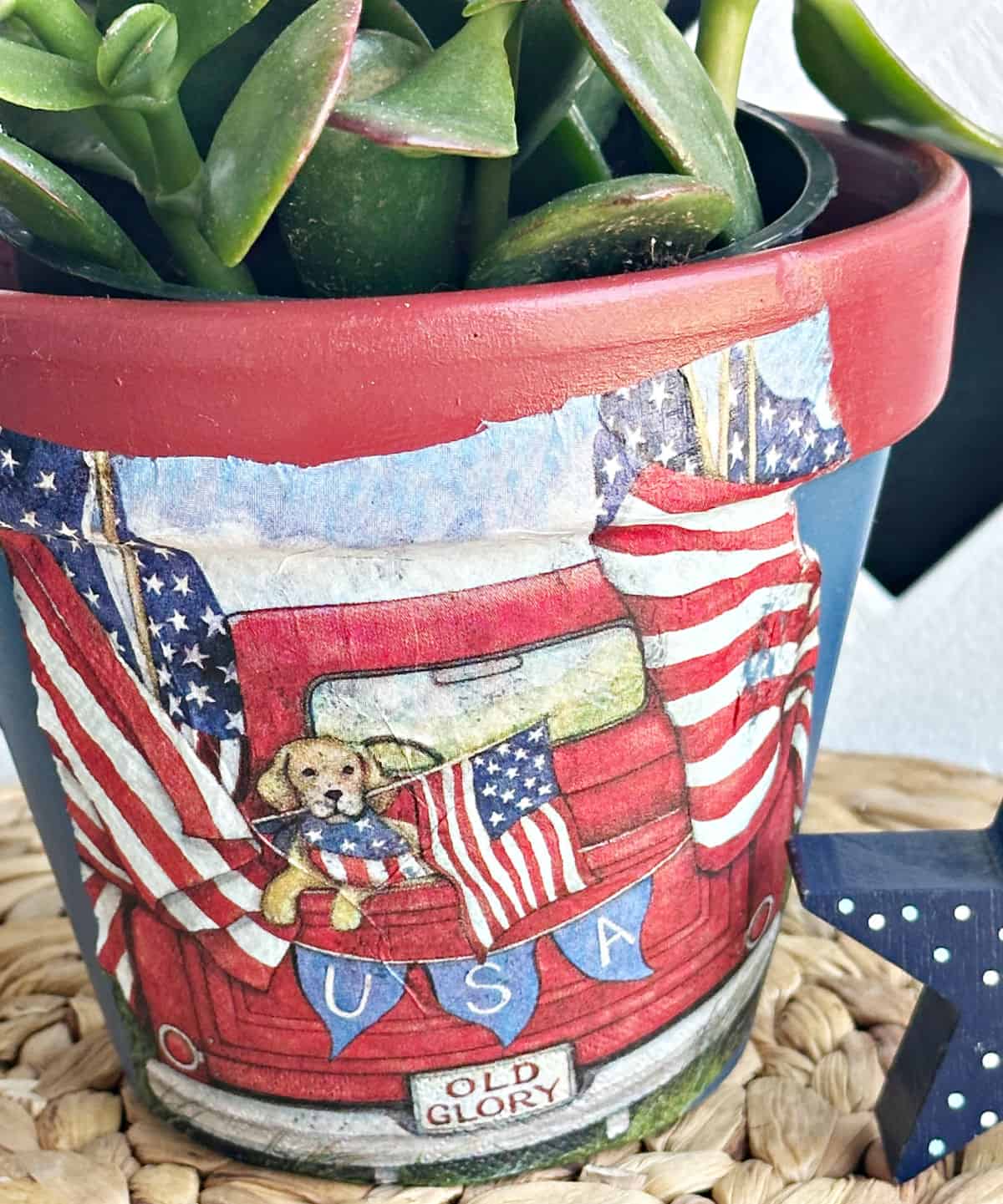 15 Dollar Tree Patriotic Crafts - Our Crafty Mom