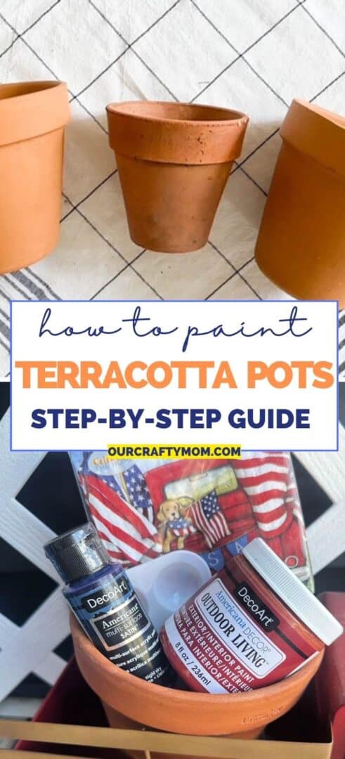 Painting Terracotta Pots Easy Step-By-Step Tutorial