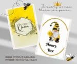 Free Gnome Bee Printable Perfect To Craft With!