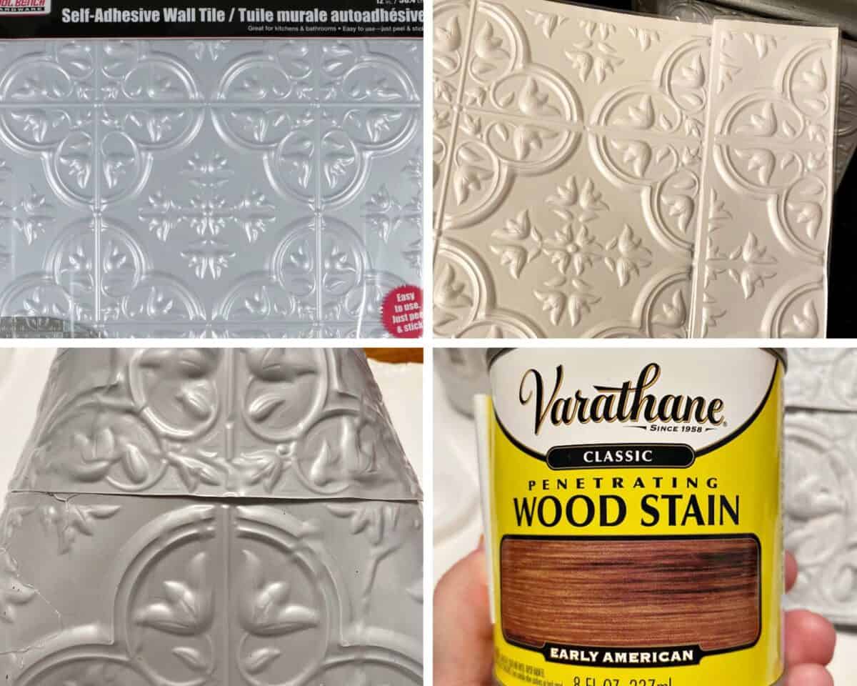 Create Stunning Vintage Wall Pockets with Dollar Tree Tiles