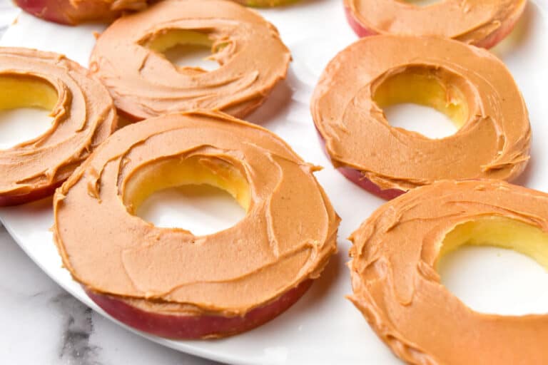 Apple Slices with Peanut Butter Go Gourmet With A Twist