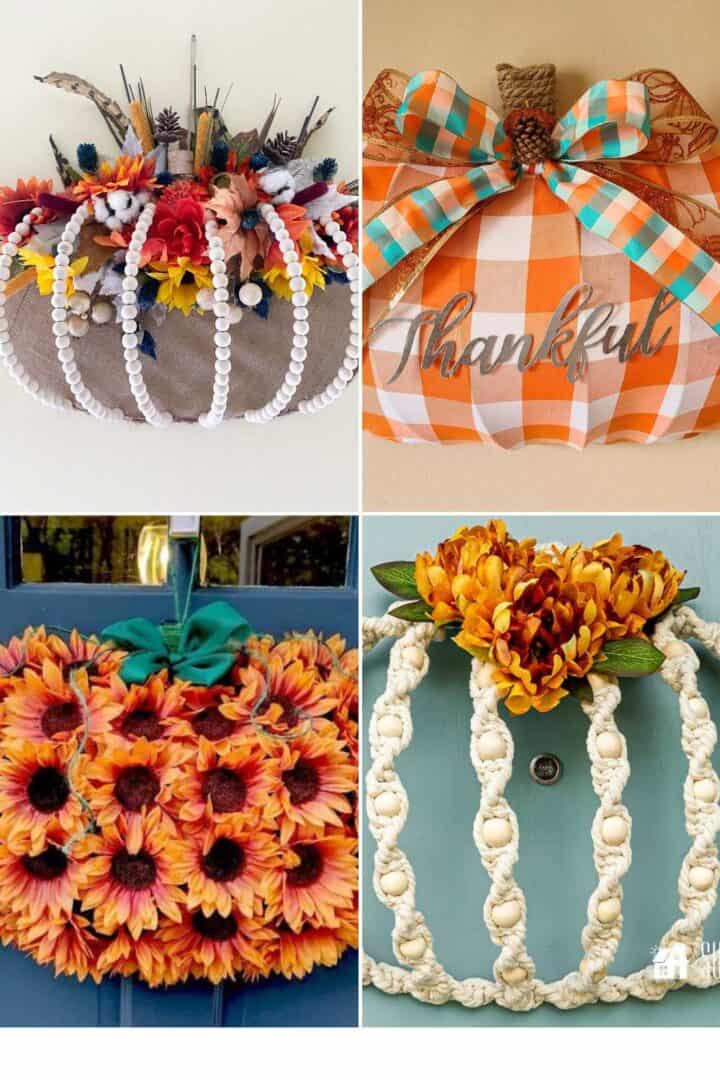 15 Easy DIY Pumpkin Wreaths Made with Dollar Tree Forms (2025)
