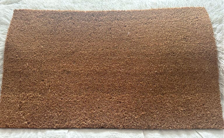 How to Make a Cute Painted Ghost Halloween Doormat For $10!