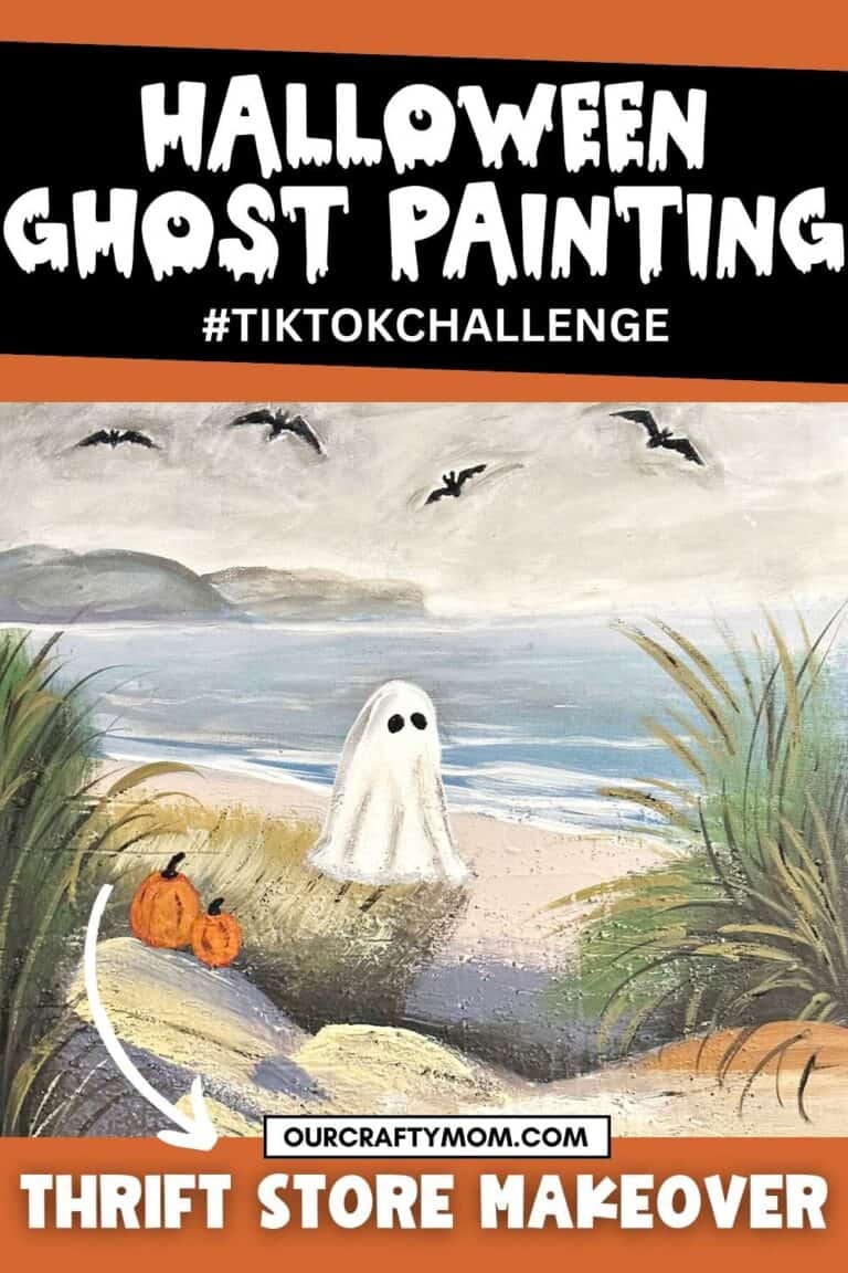 From Old to Spooky Chic: Thrifted Ghost Painting TikTok Trend