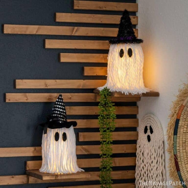 17 DIY Halloween Ghost Decorations That are Cute Not Scary