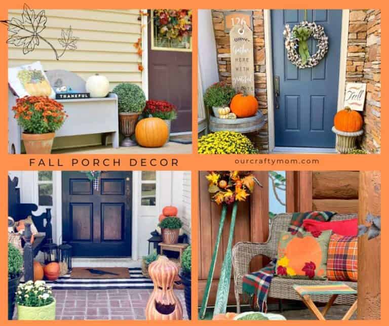 Welcome Fall With These Simple Fall Porch Decorating Ideas