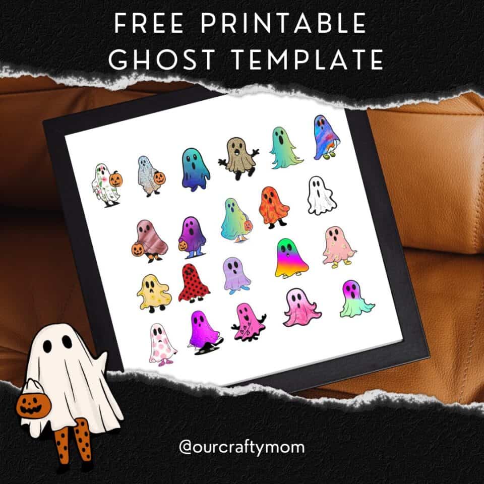 Get Creative With Cute Ghost Halloween Clip Art (Free Printable)
