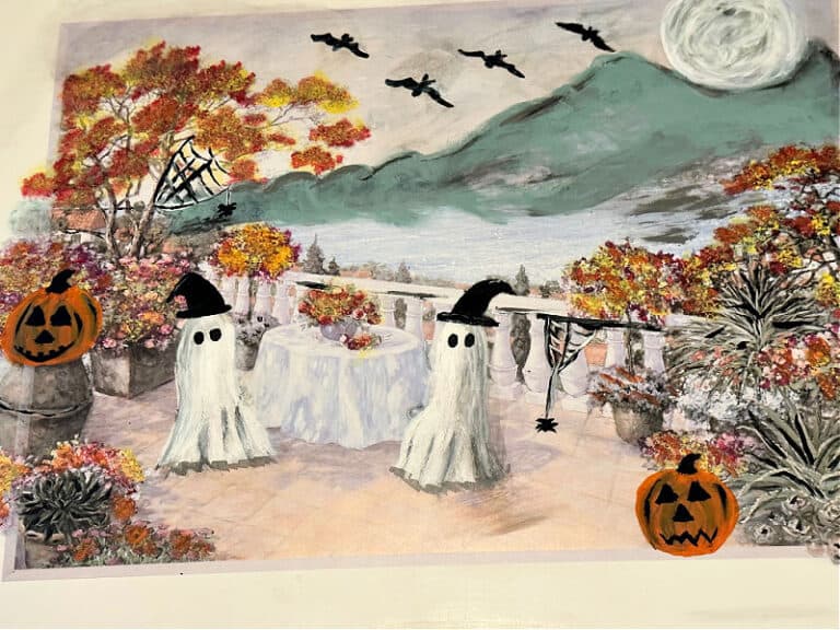 Make Chic Halloween Art With The Hottest Thrift Store Ghost Trend