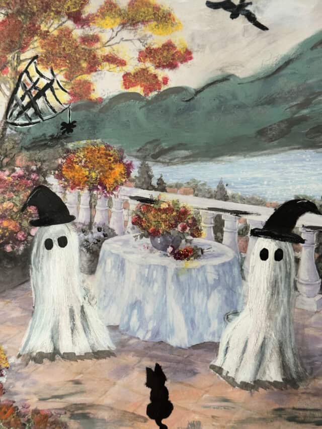 Make Chic Halloween Art With The Hottest Thrift Store Ghost Trend